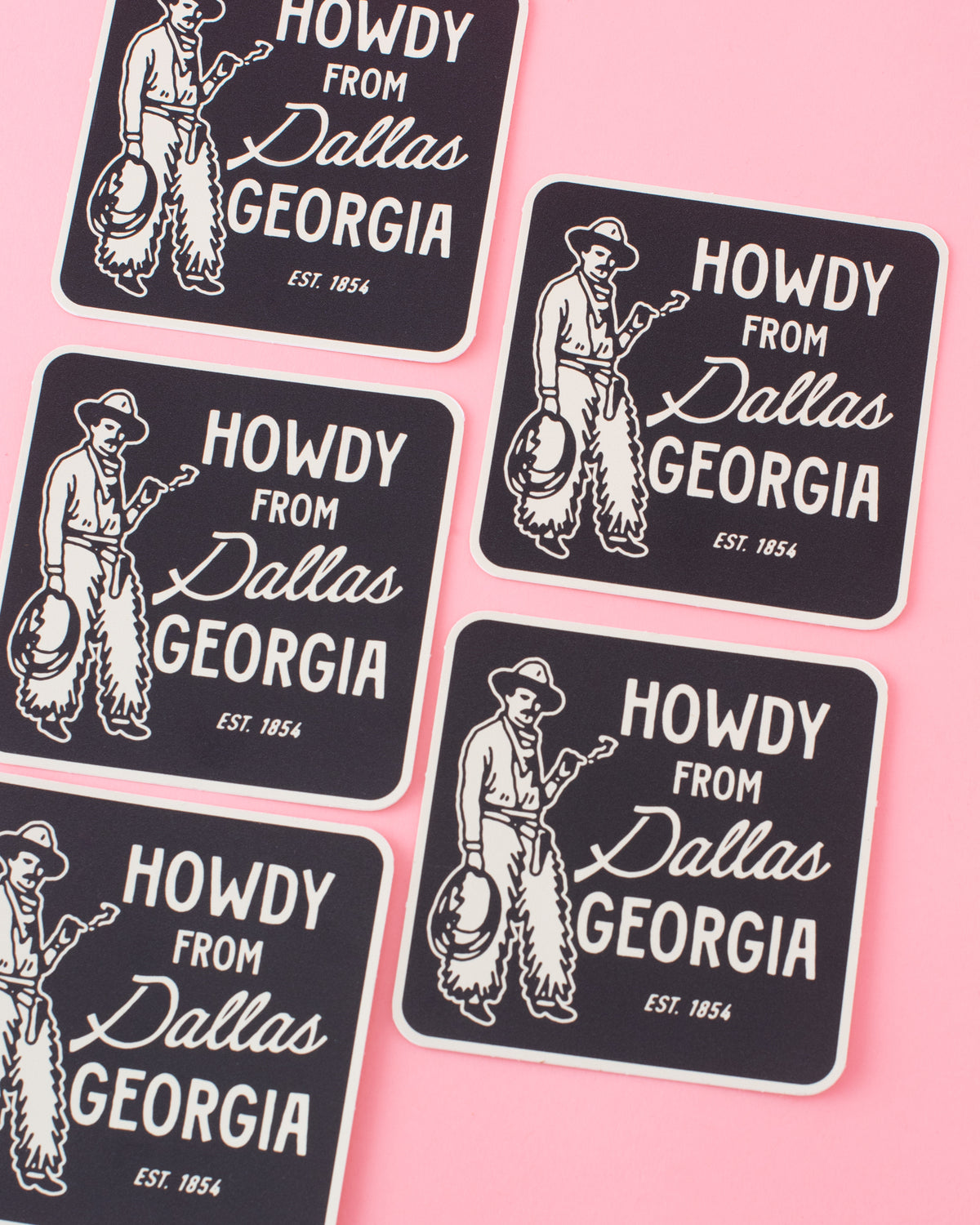 Howdy Dallas Sticker – Kitsch & Color