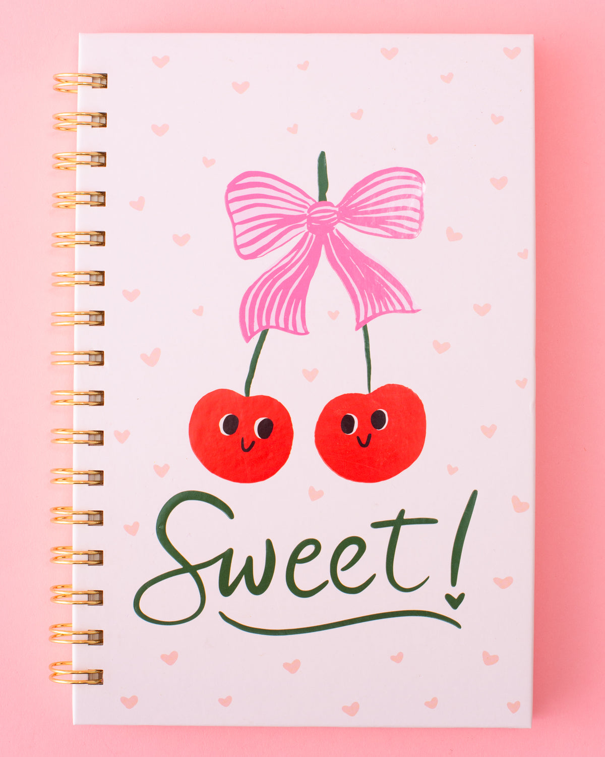 Sweet Cherries Notebook – Kitsch & Color