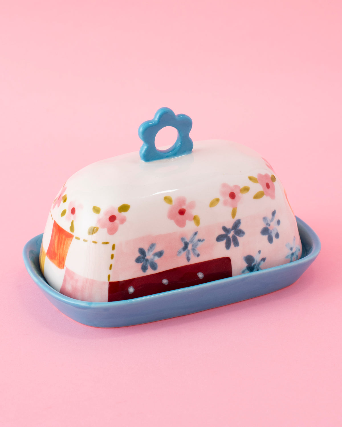 Flower Power Butter Dish – Kitsch & Color