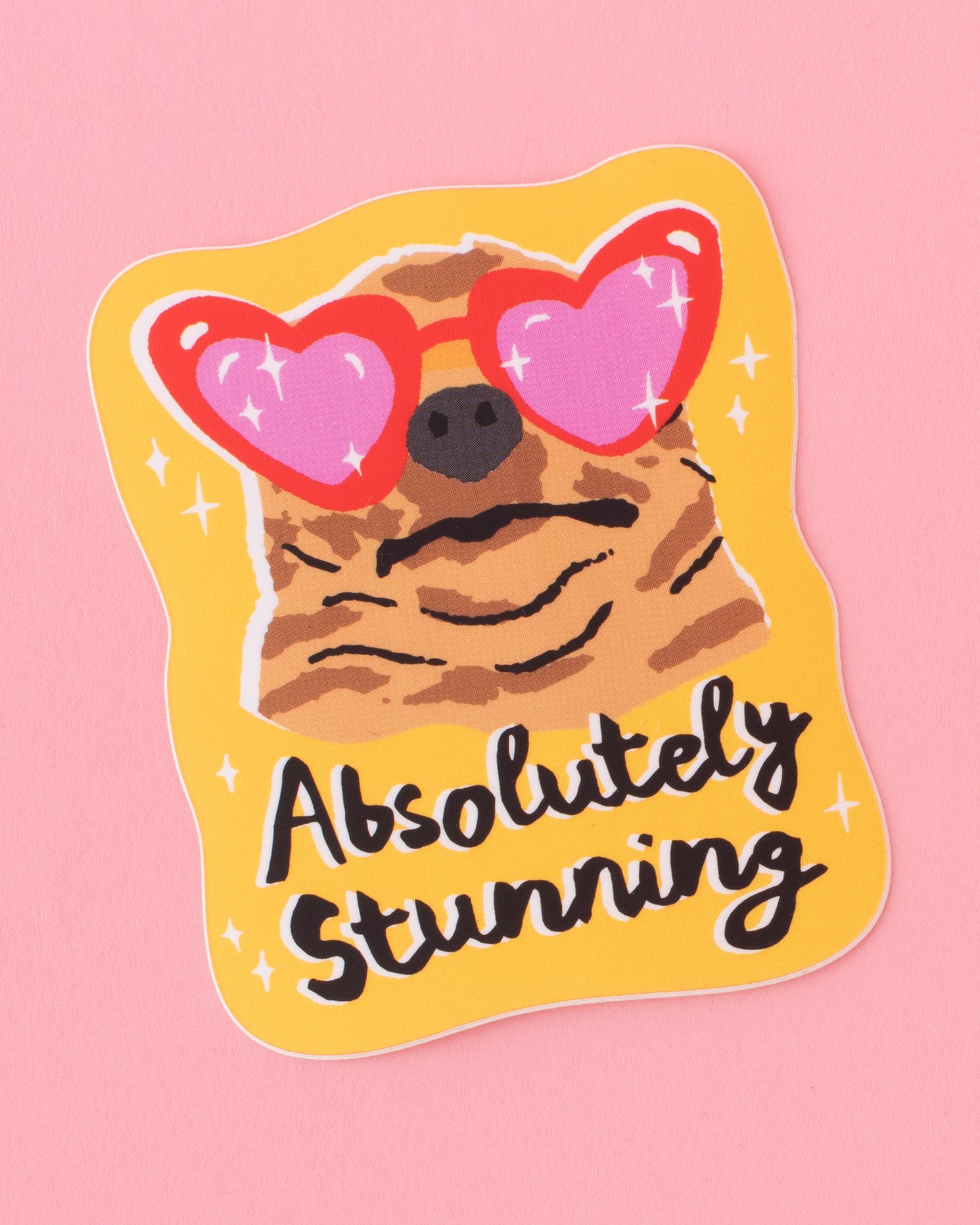Stunning Dog Sticker – Kitsch & Color