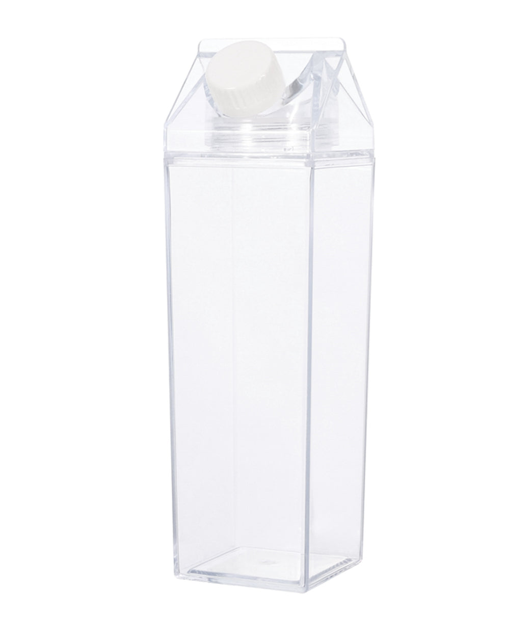Clear Milk Carton Water Bottle – Kitsch & Color