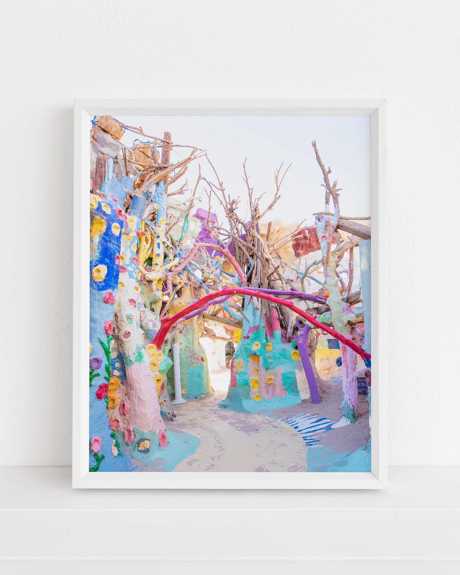 Rainbow Treehouse Print – Kitsch & Color